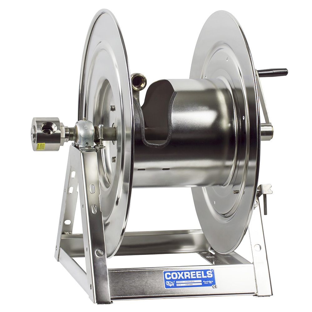 1175-SS Series | Coxreels Stainless Steel Hand Crank Hose Reels