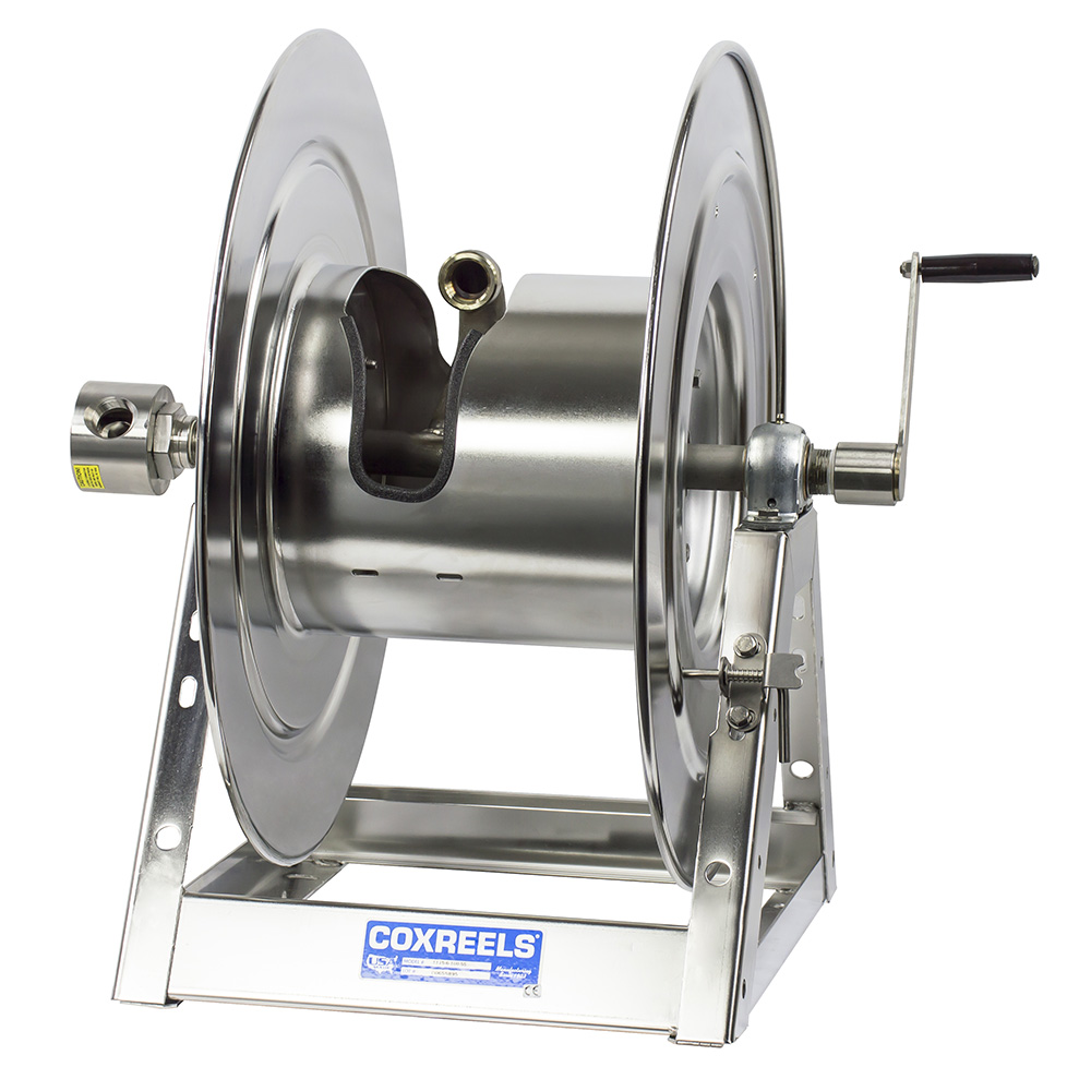 1175-SS Series | Coxreels Stainless Steel Hand Crank Hose Reels
