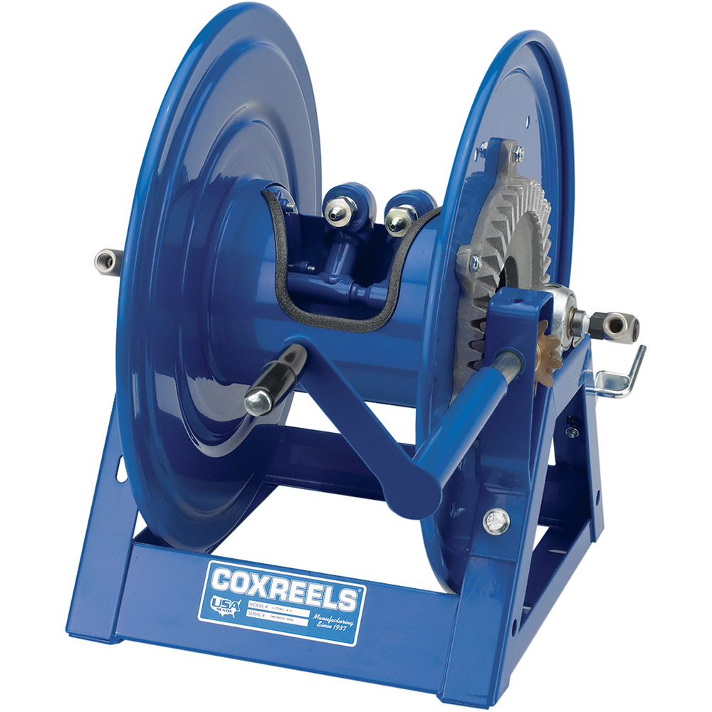 1275HP Series | Coxreels Dual Hydraulic Hand Crank Hose Reels